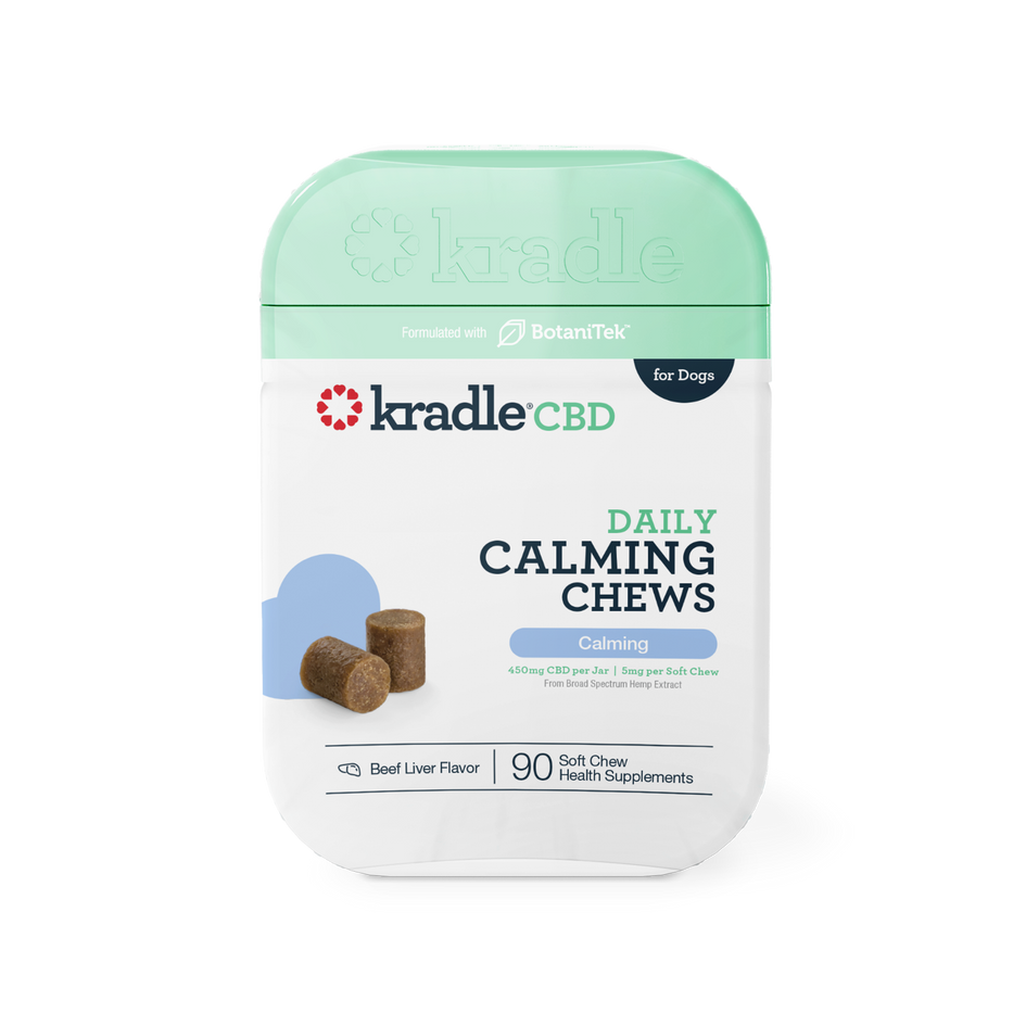 CBD Calming Chews for Dogs | Daily Dog Chews | Kradle